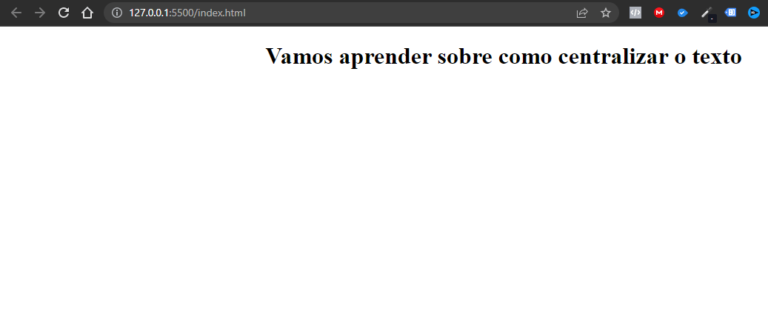 Text Align Como Centralizar Texto Com Css Programadores Deprê