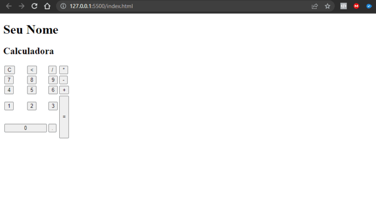 Como Criar Uma Calculadora Com Javascript Html E Css Programadores Deprê